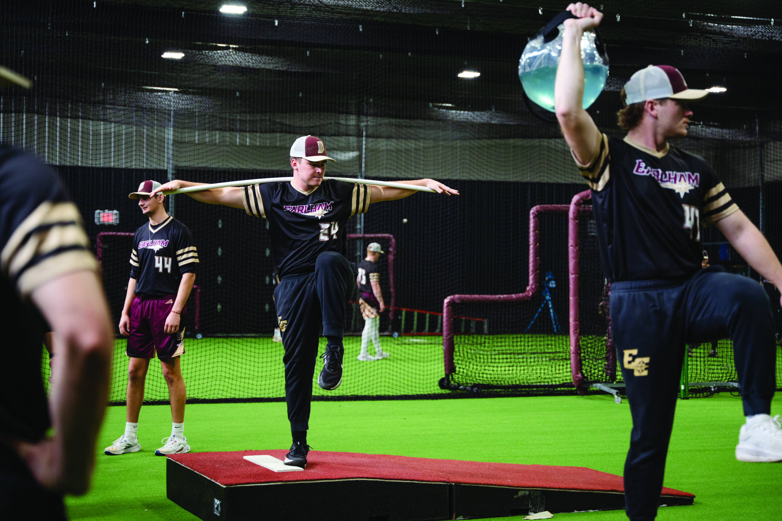 Indoor training facility debuts for baseball, softball | Earlhamite